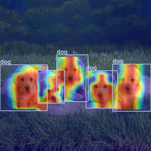 EigenCAM for YOLO5 — Advanced AI explainability with pytorch-gradcam